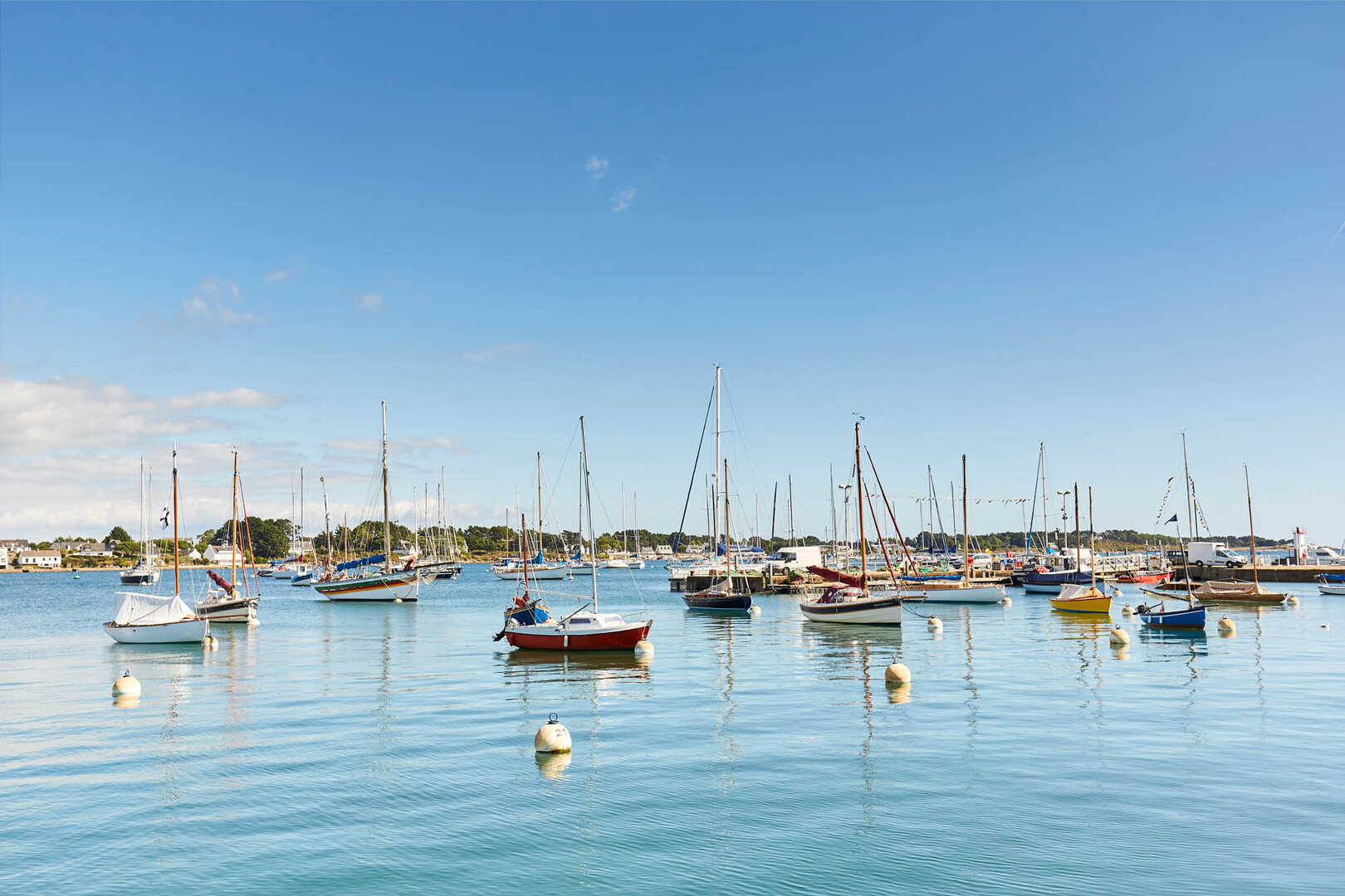 La Trinité-sur-Mer, a renowned marina in southern Brittany