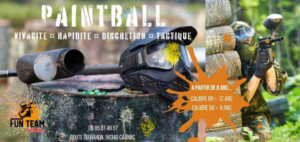 Paintball Fun Team Carnac Sports and leisure activities | Quiberon
